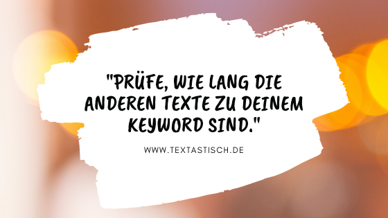 Die optimale Textlänge – wie lang sollte mein Text sein? | Textastisch